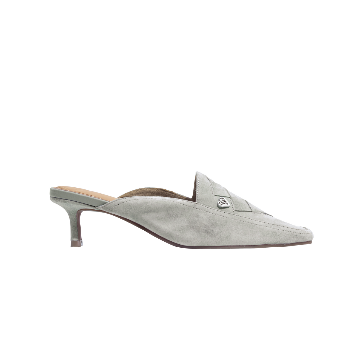 PAT Mules in Dark Grey – 1001 Officiel